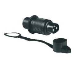 182494 Ficha de Reboque 12V C/3 terminais Macho